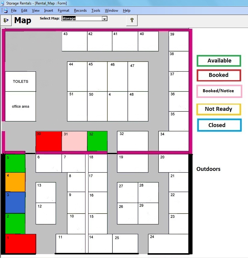 Storage Rental System